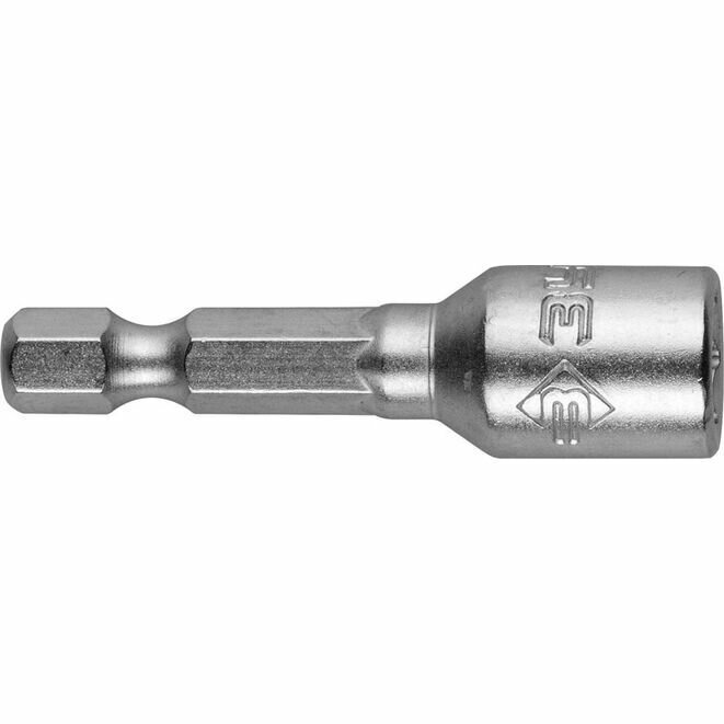 Биты кованые с торцовой головкой мастер ЗУБР 7 х 45 мм, 2 шт