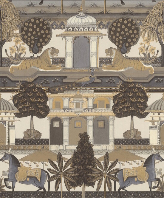 Обои Rasch Indian Style 746228 винил на флизелине, поверхность матовая, размер рулона 0,53х10,05, Германия