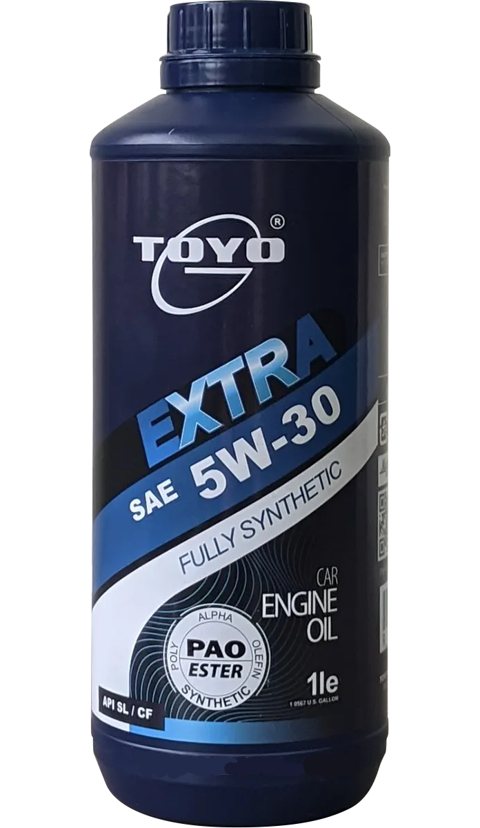Моторное масло TOYO-G EXTRA SAE 5W-30 API SL/CF 1л 9555131400973