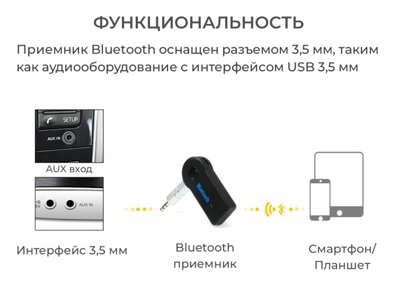 Bluetooth адаптер (ресивер) TM8 BT350 — фото 1