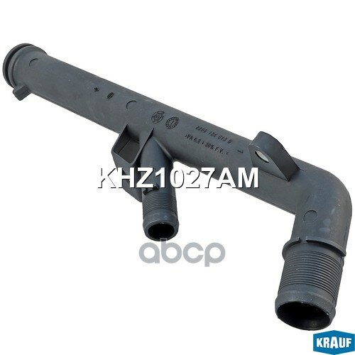 Патрубок системы охлаждения Renault Clio/ Fluence/ Kangoo/ Laguna/ Megane/ Scenic Krauf арт. KHZ1027AM