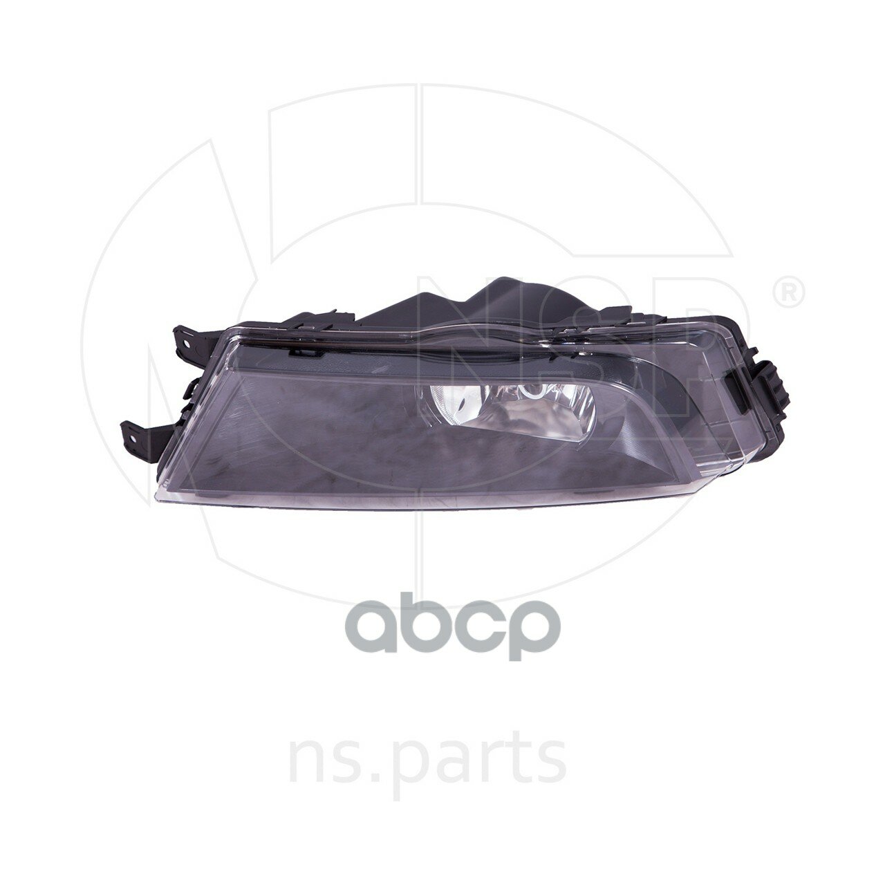 Фара противотуманная правая (черная) SKODA Octavia A7 NSP арт. NSP085E0941702E