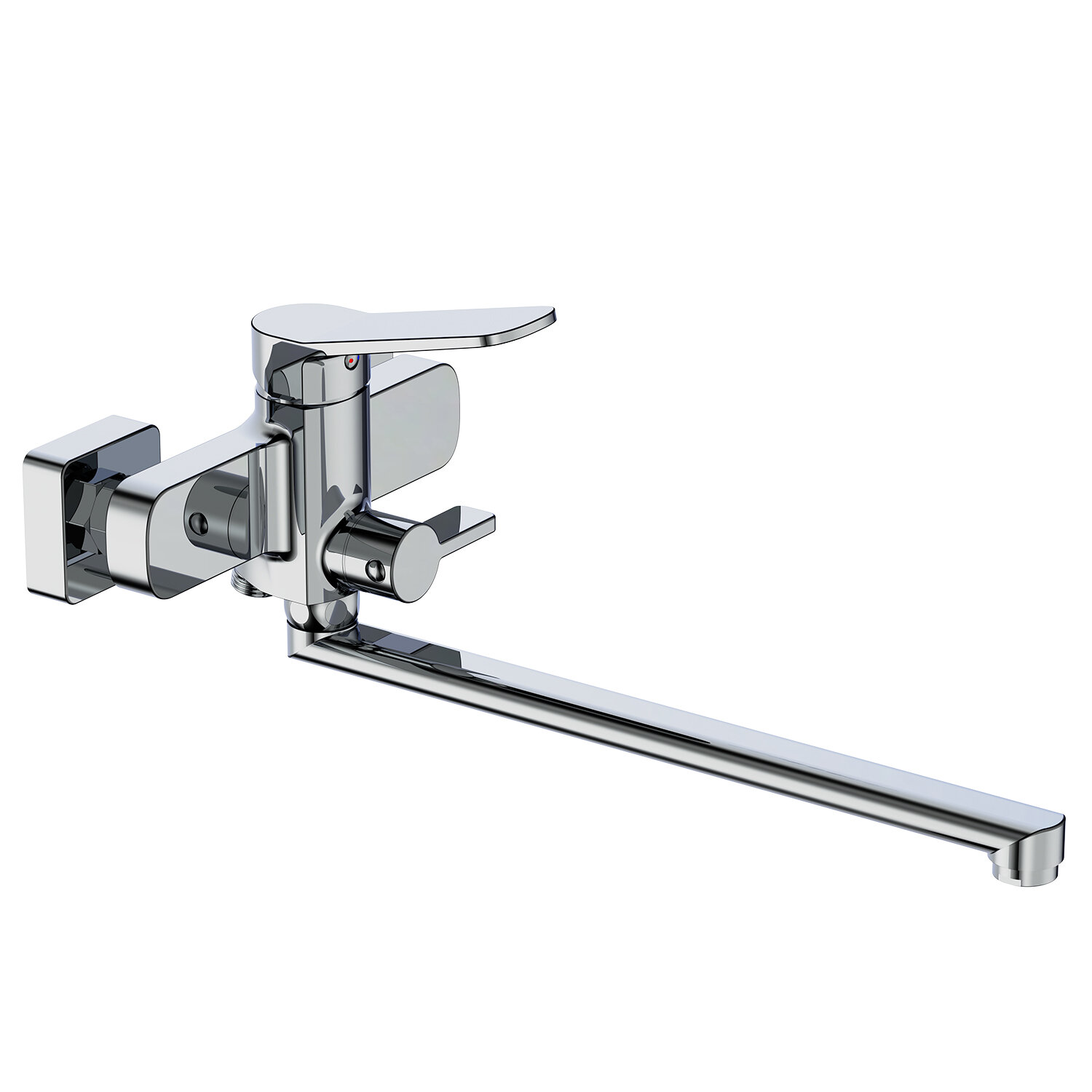 Смеситель Frap H61 F2261, латунь, рычажное управление, длина излива 35 см