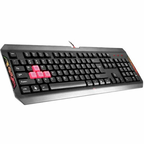 Клавиатура A4 Bloody Q100 черный USB Multimedia Gamer: характеристики и ...