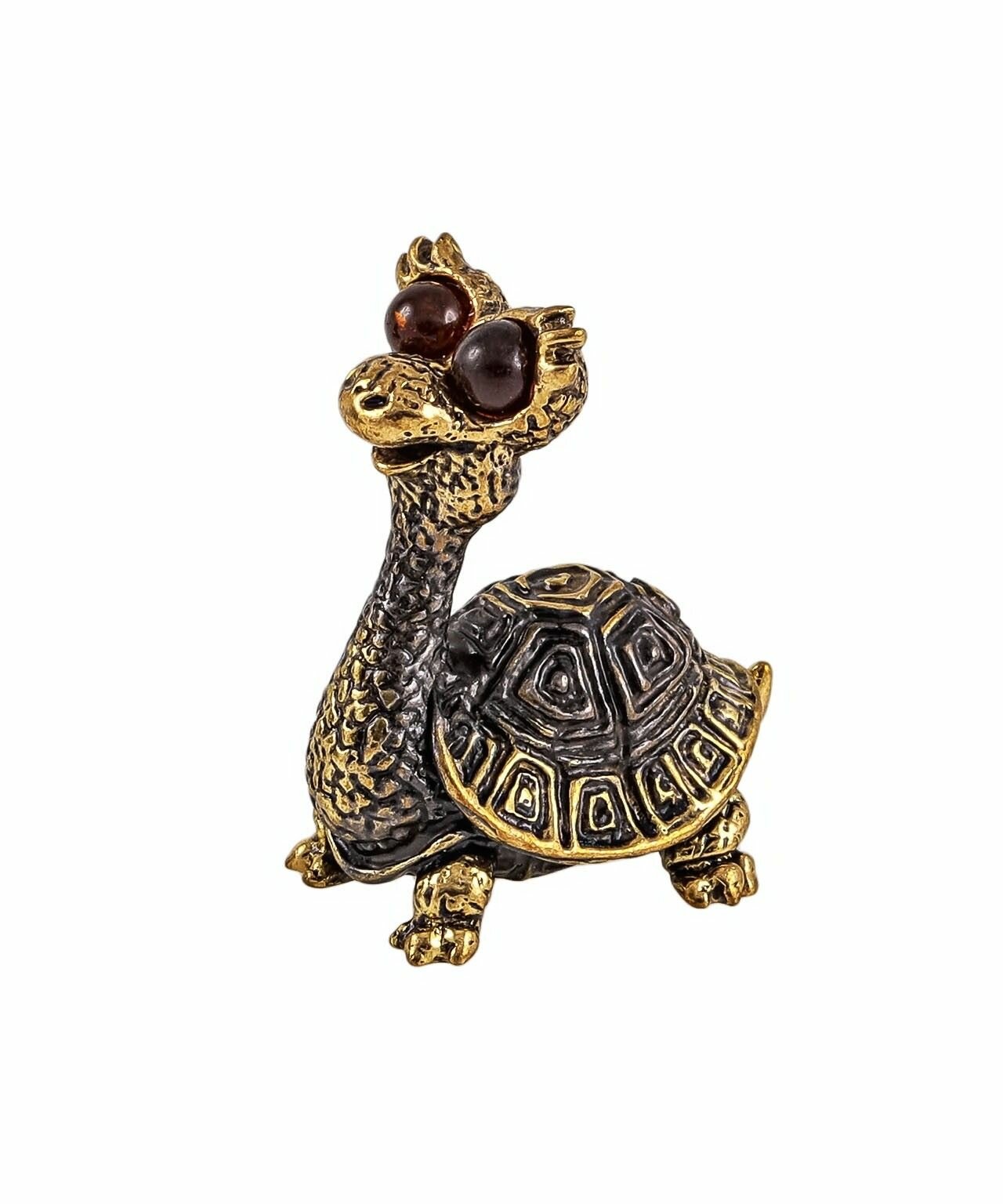 Черепаха Красотка, коньячная 1947