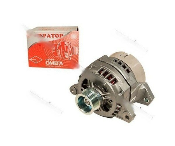 Генератор газ уаз дв 4213.10 421.10 4215.10 группа омега 95а поликлиновой шкив 7302.3705-18