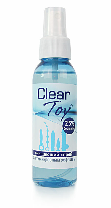 Биоритм Очищающий спрей Clear Toy с антимикробным эффектом, 100 мл