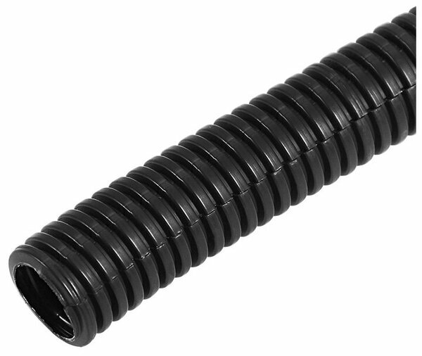 Гофра автомобильная разрезная dвнутр. 9.8мм, dнар. 13мм, черная (5м.)