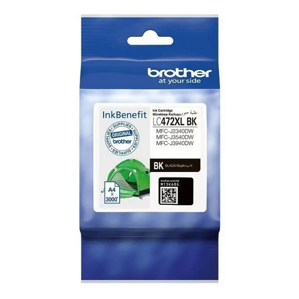 Картридж BROTHER LC472XLBK черный