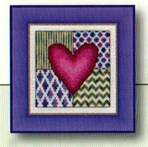 Набор ниток DMC для вышивания "Пылкое сердце" (2+6 моточков)