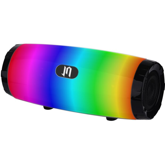 Портативная BLUETOOTH колонка Jet.A PBS-45 черная (2х5Вт динамик, 1200mAh акк, LED-подсветка)