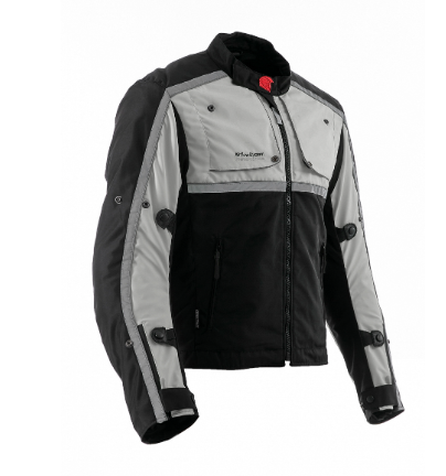 Мотоциклетная куртка Hyperlook Stinger, черно-серый, размер XS