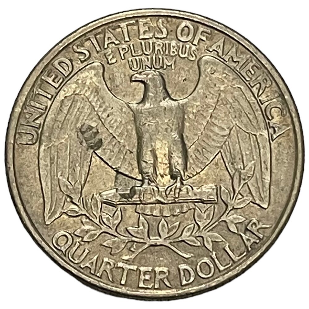 США 25 центов (1/4 доллара) 1981 г. (Quarter, Вашингтон) (P)