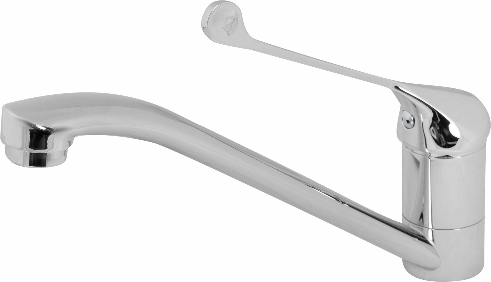 Смеситель для кухни Esko Dhaka локтевой 16.3 см цвет хром