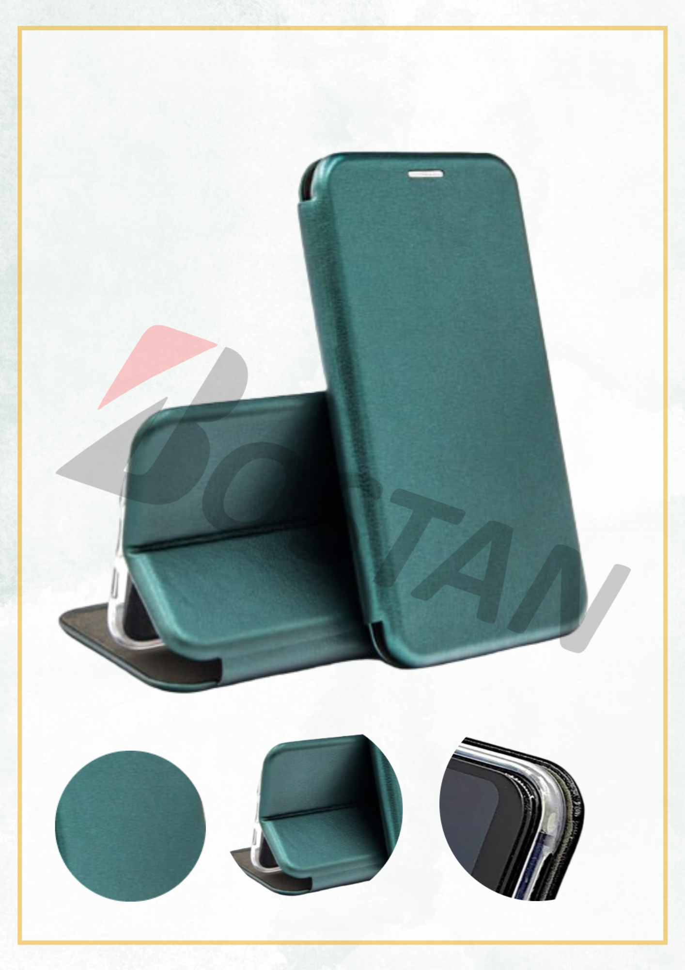 Чехол книжка Bostan aks для Huawei Honor X8 с защитой камеры