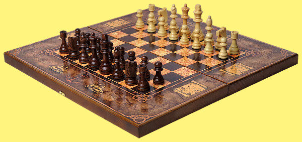 Шахматы Морская карта (большие)