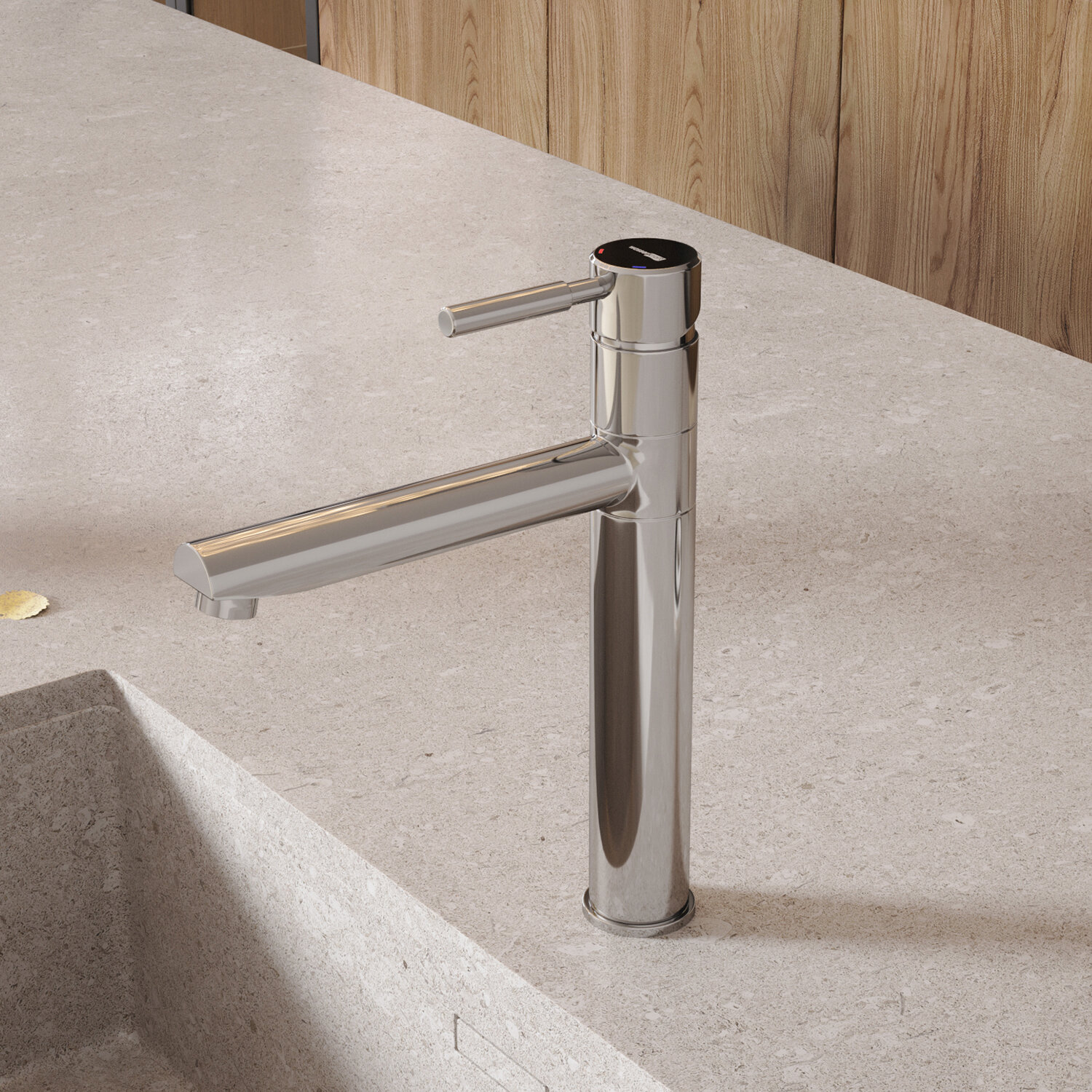 Смеситель для кухни латунь Main 4107 WasserKRAFT, хром