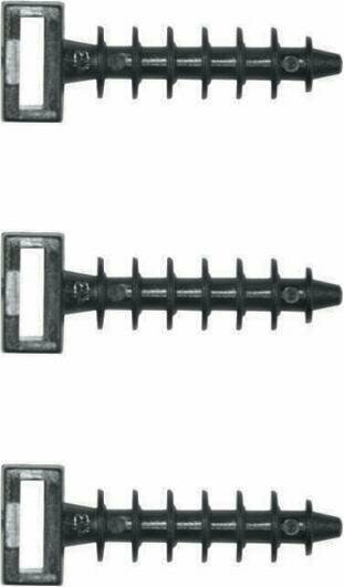Дюбель РосДюбель, 6х35 мм, нейлон, под хомут, черный, 50 шт, комплект из 3 упаковок