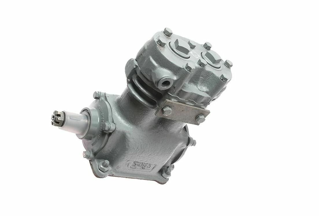 Компрессор ЗИЛ, МАЗ, урал (2 цилиндровый) жид. охлаж. без шкива 210л/мин. БЗА