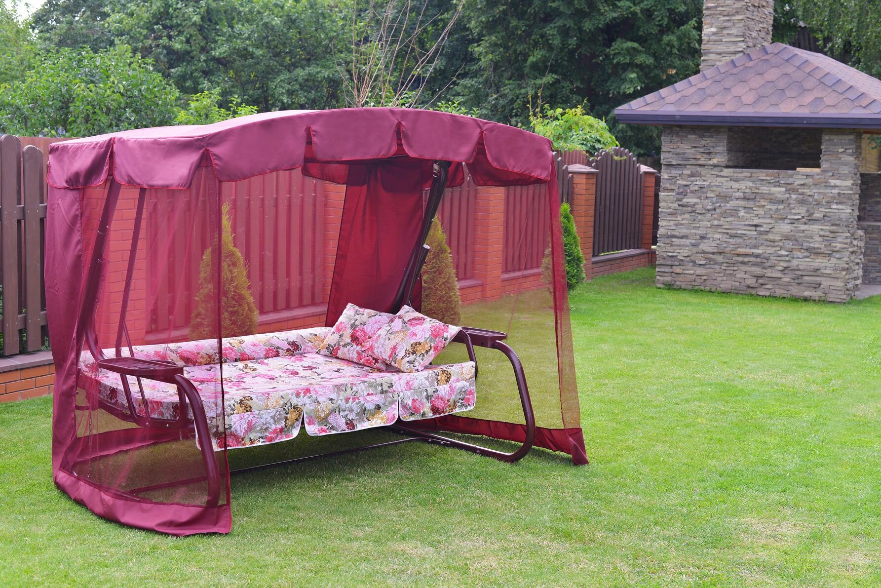 Качели садовые Olsa (Ольса) Турин-2 c914, 236х138х181 см.