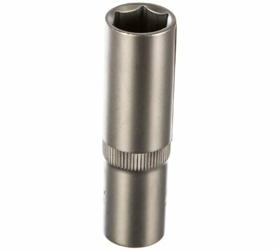 Головка 1/2" шестигранная удлиненная 16мм "AV Steel"