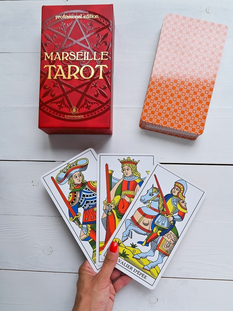 Марсельское Таро Профессиональное издание, Lo Scarabeo, большой формат
