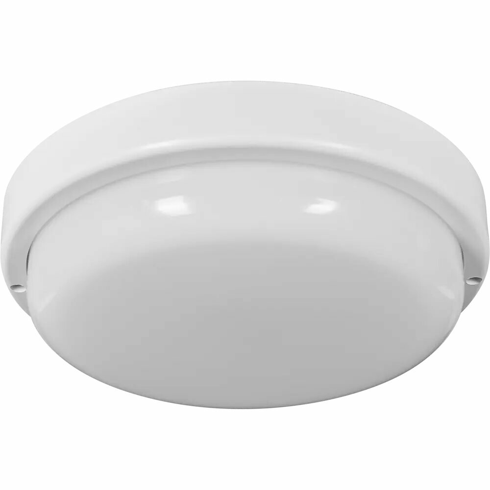 Светильник настенно-потолочный светодиодный Inspire 20 Вт 6500К IP65 круг холодный белый свет цвет белый