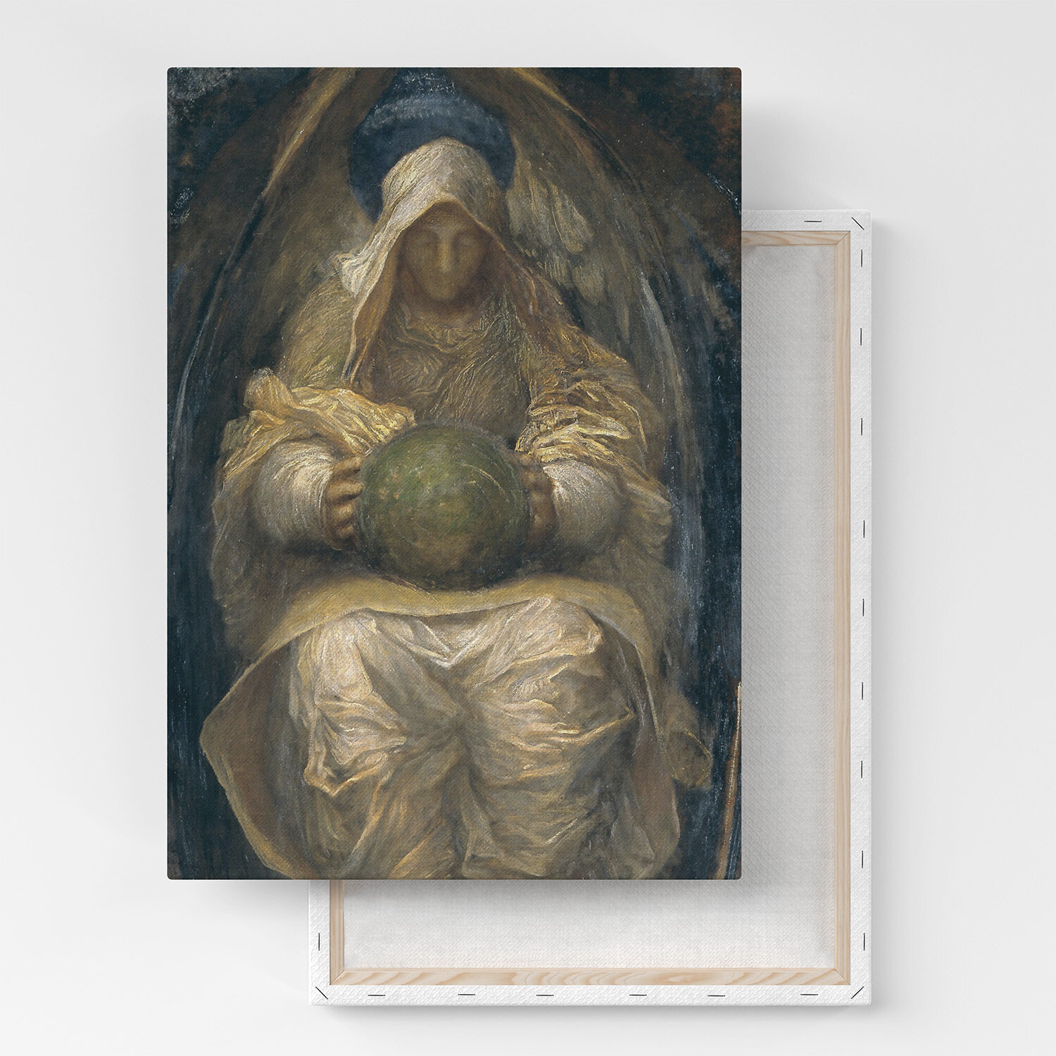 Картина на холсте, репродукция / Джордж Фредерик Уоттс - The All-Pervading / Размер 30 x 40 см