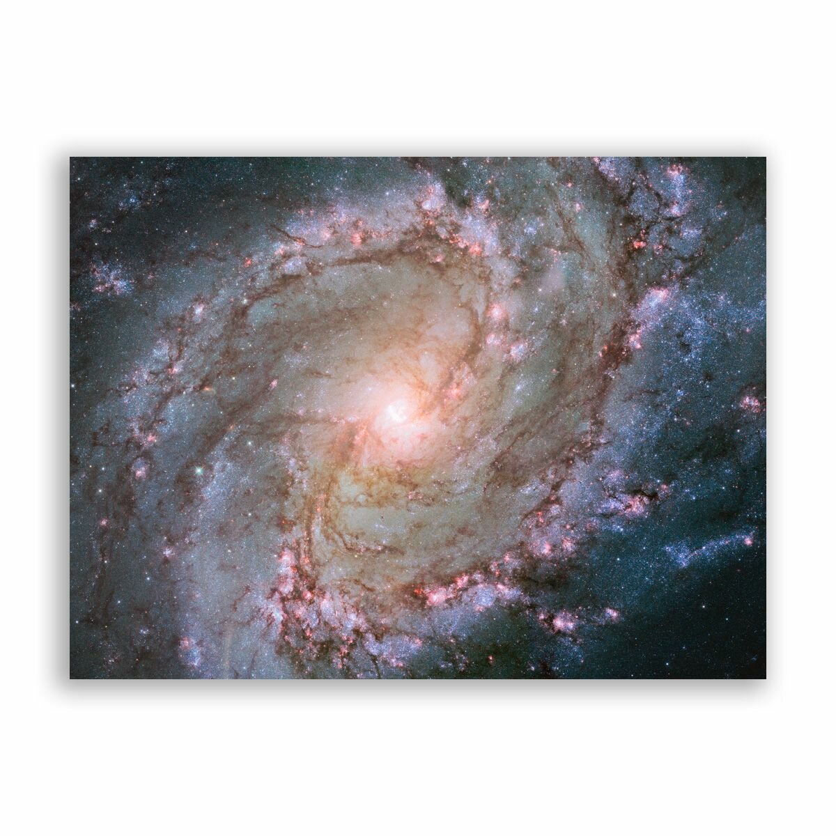 Постер, плакат на бумаге / Galaxy M 83 / Галактика / Размер 30 x 40 см