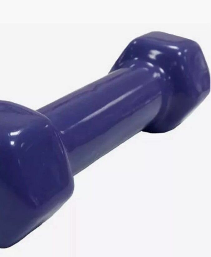 Гантель в виниловой оболочке 1 кг