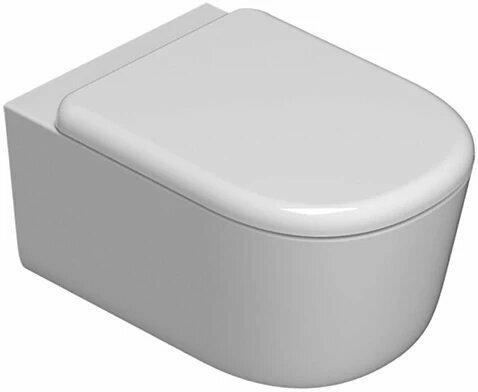 Унитаз подвесной Globo Lalita LTS02BI безободковый, торнадо, белый