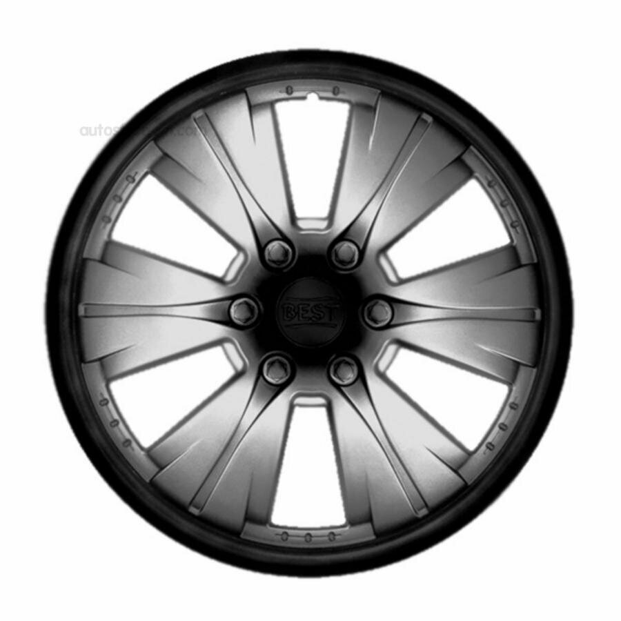 RED MARK RM11642 Колпак колеса R16 Бест+ иномарки (пруж) кт 2 шт. REDMARK
