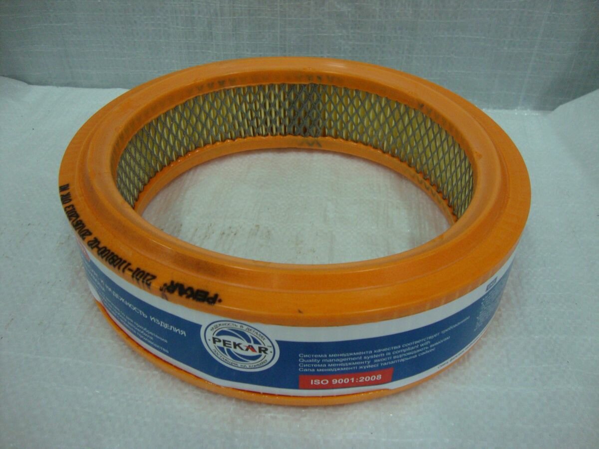 Фильтр воздушный 2101-1109100-02 (ВАЗ 01-09,2121, ЗАЗ, Ока, М412) карб. (Россия, пекар)