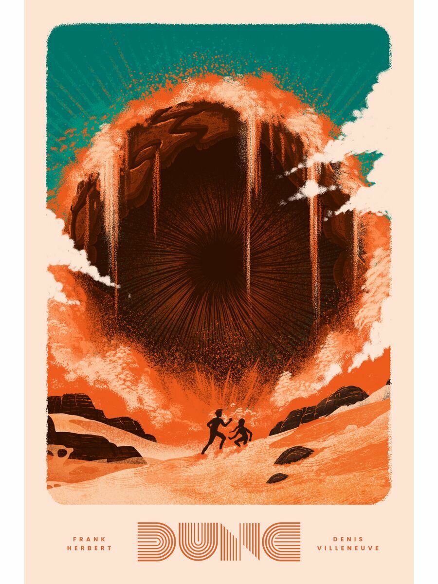 Постер "Дюна. Песчаный червь"