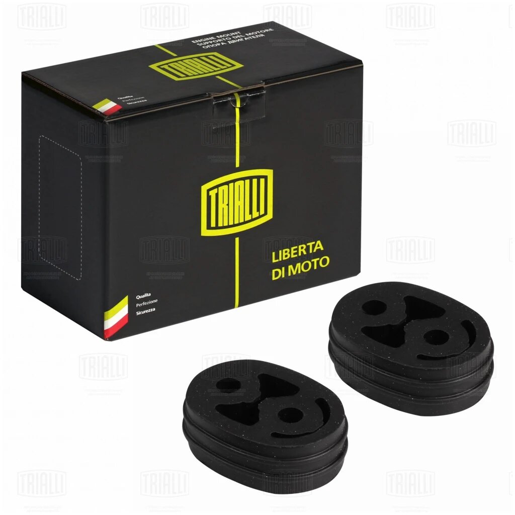 Резинка глушителя для а/м ГАЗель, Соболь (2 шт.) "TRIALLI"