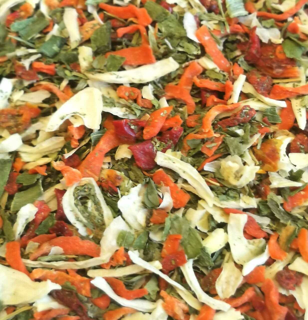 Приправа KingSpice, суповая, с овощами, 60 гр, в пластиковой банке