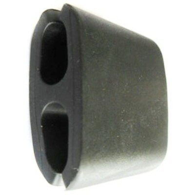 Органайзер резиновая клипса держатель для провода до 12мм в два канала Диалог HC-A6000 - чёрный