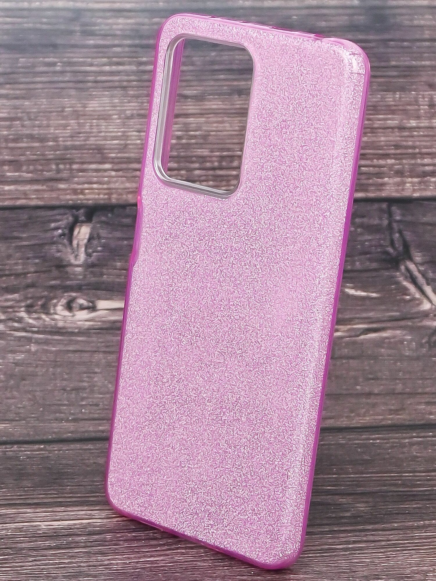 Силиконовый чехол бампер на смартфон Xiaomi Redmi Note 12 Pro 5G переливающийся с блестками, защитная блестящая накладка для телефона Ксаоми редми нот 12 про