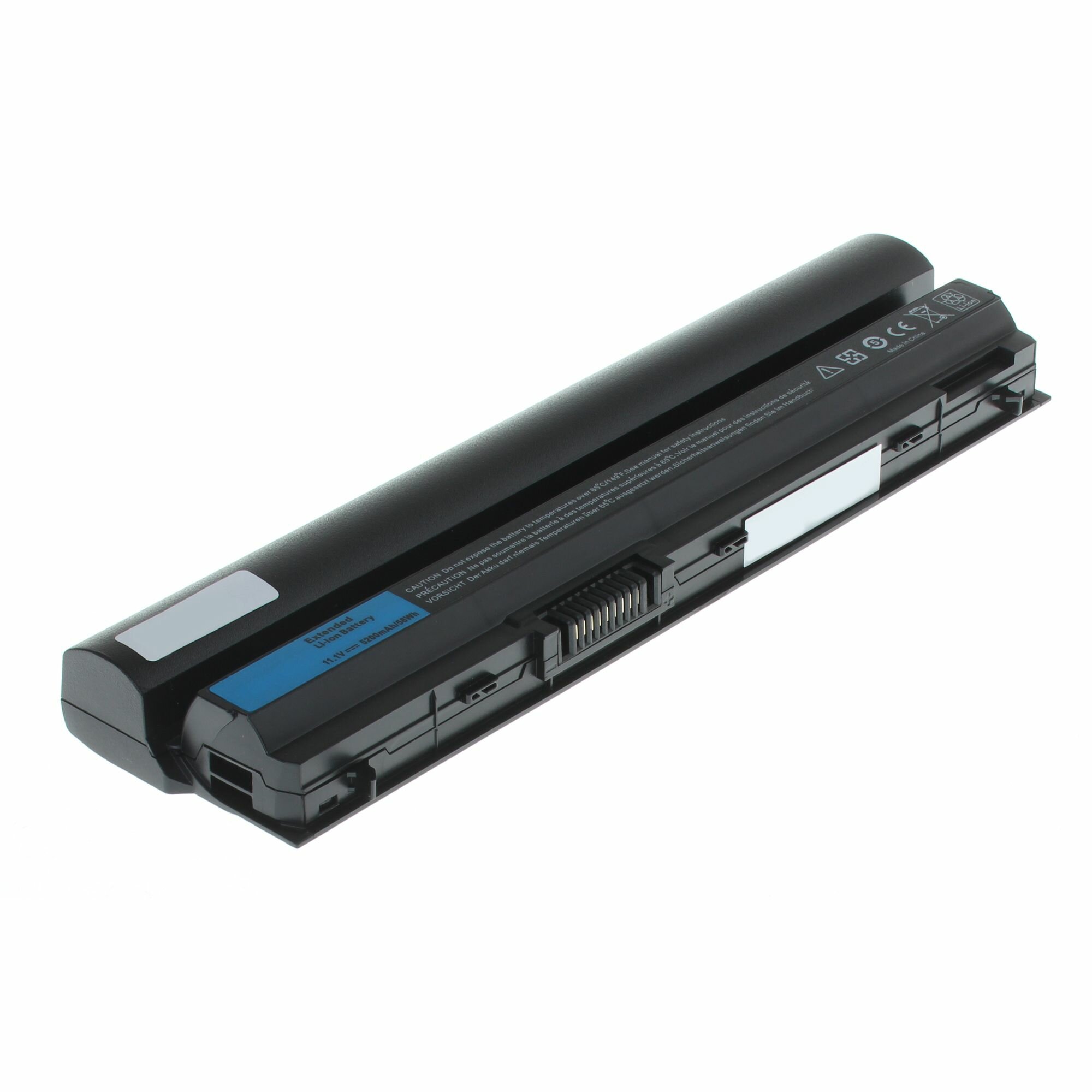 Аккумуляторная батарея iBatt 5200 mAh для ноутбука Dell 7FF1K, RFJMW