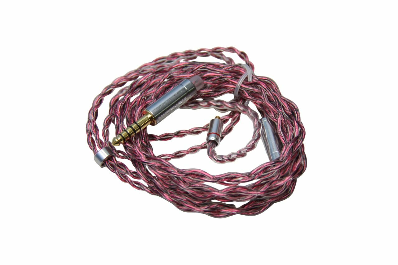 Кабель для наушников балансный RubyCat NiceHCK, MMCX, 4,4 мм (1,2 м)