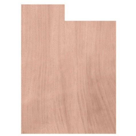 Заготовка корпуса электрогитары Sunsmile GB-Mahogany-1