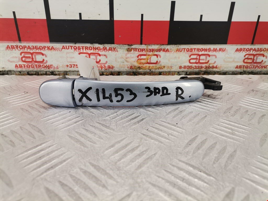Ручка двери наружная задняя правая Volkswagen Passat 5 3B0837207G арт. 1061379