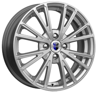 Диски легковые литые 6.0*16 4*114.3 et40 h67.1 КиК Меандр Сильвер(цвет)
