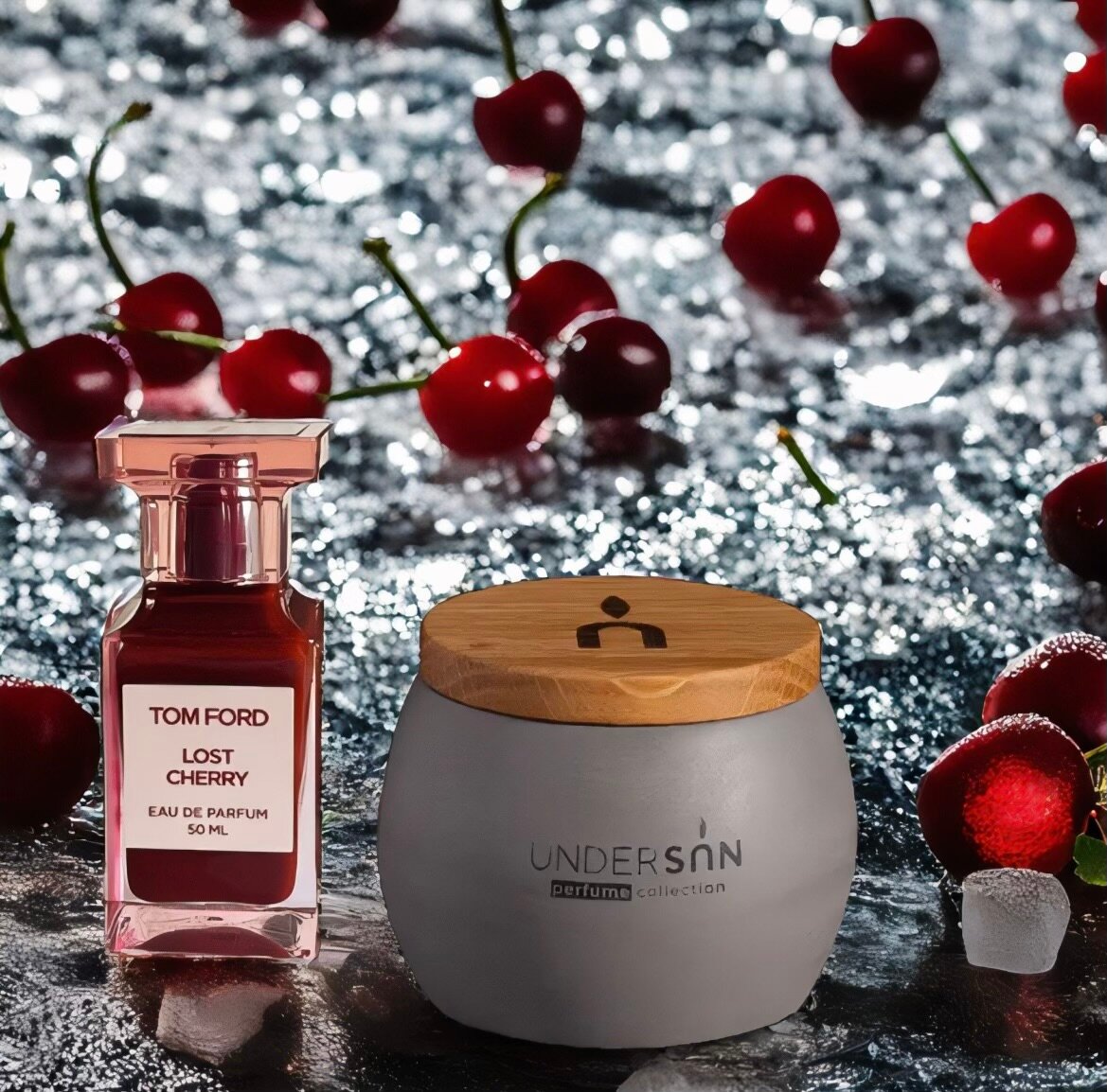 Свеча ароматическая TF Cherry 50ml, UNDERSUN