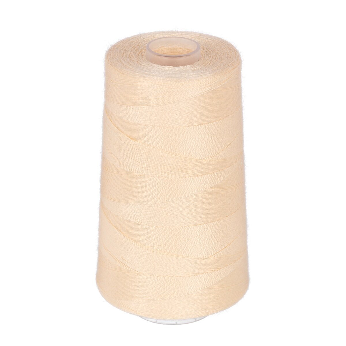 Швейные нитки ПНК им. Кирова армированные 2500 м, №4602 кремовый (70 ЛЛ)