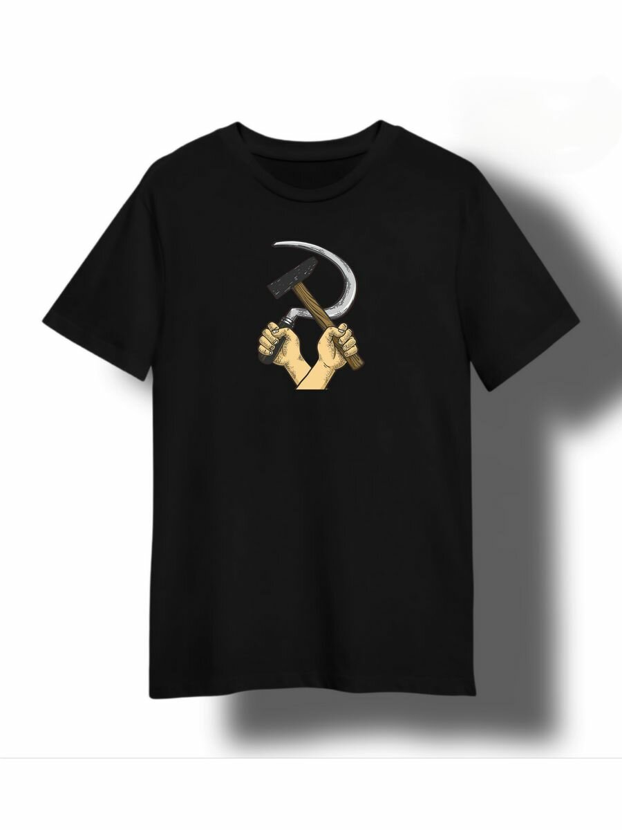 Футболка серп и молот