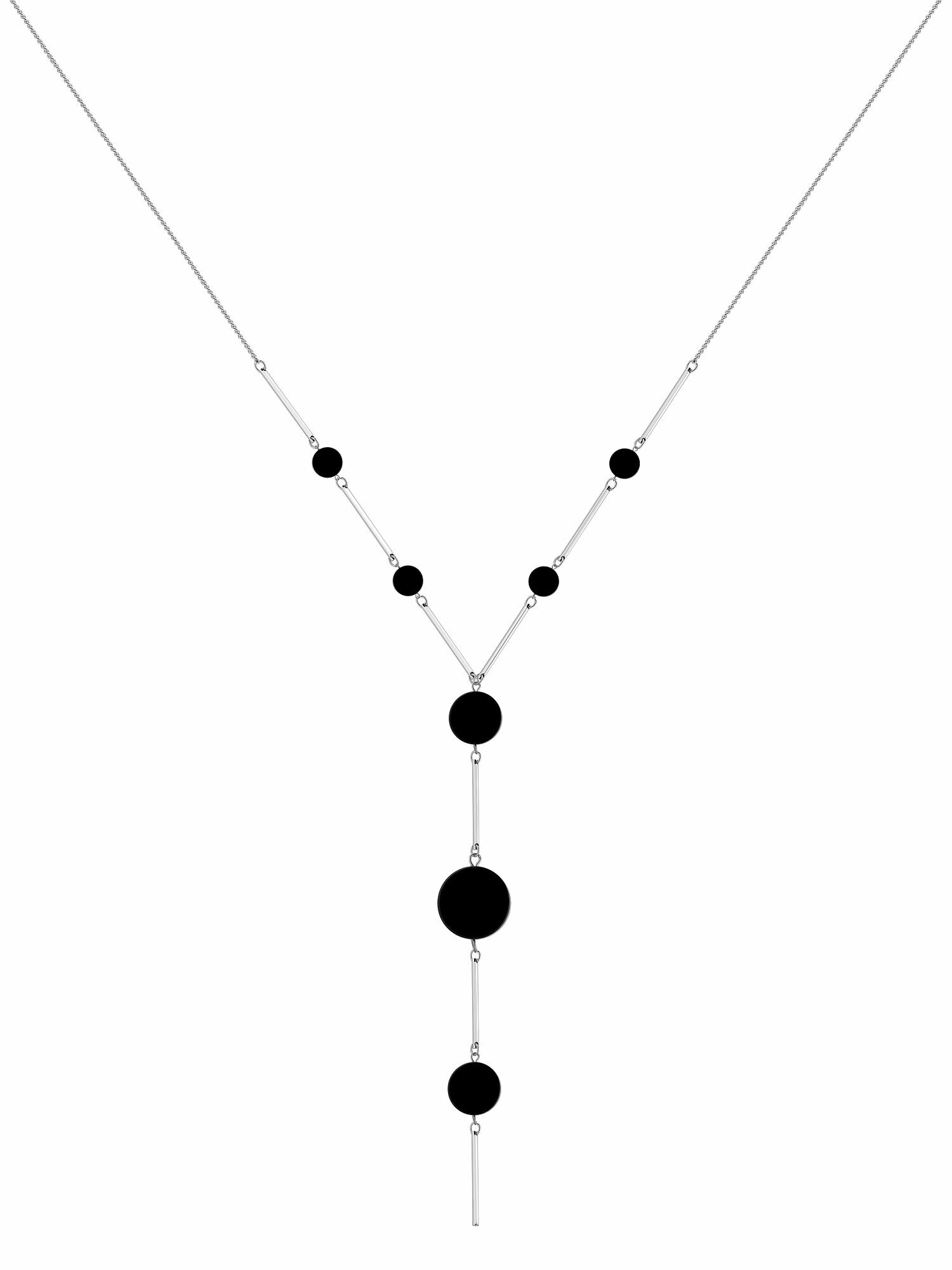 Колье, агат