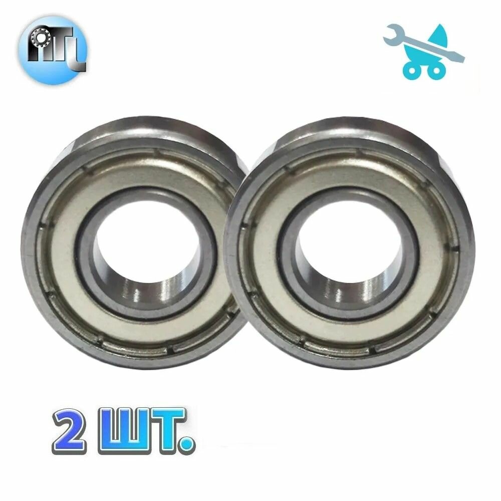 Подшипник 6001ZZ (28x12мм) для коляски, комплект 2шт