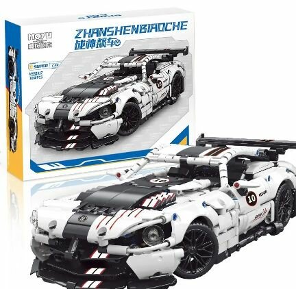 Конструктор Техника"Гоночный автомобиль", 1060 деталей Crazy Daizy