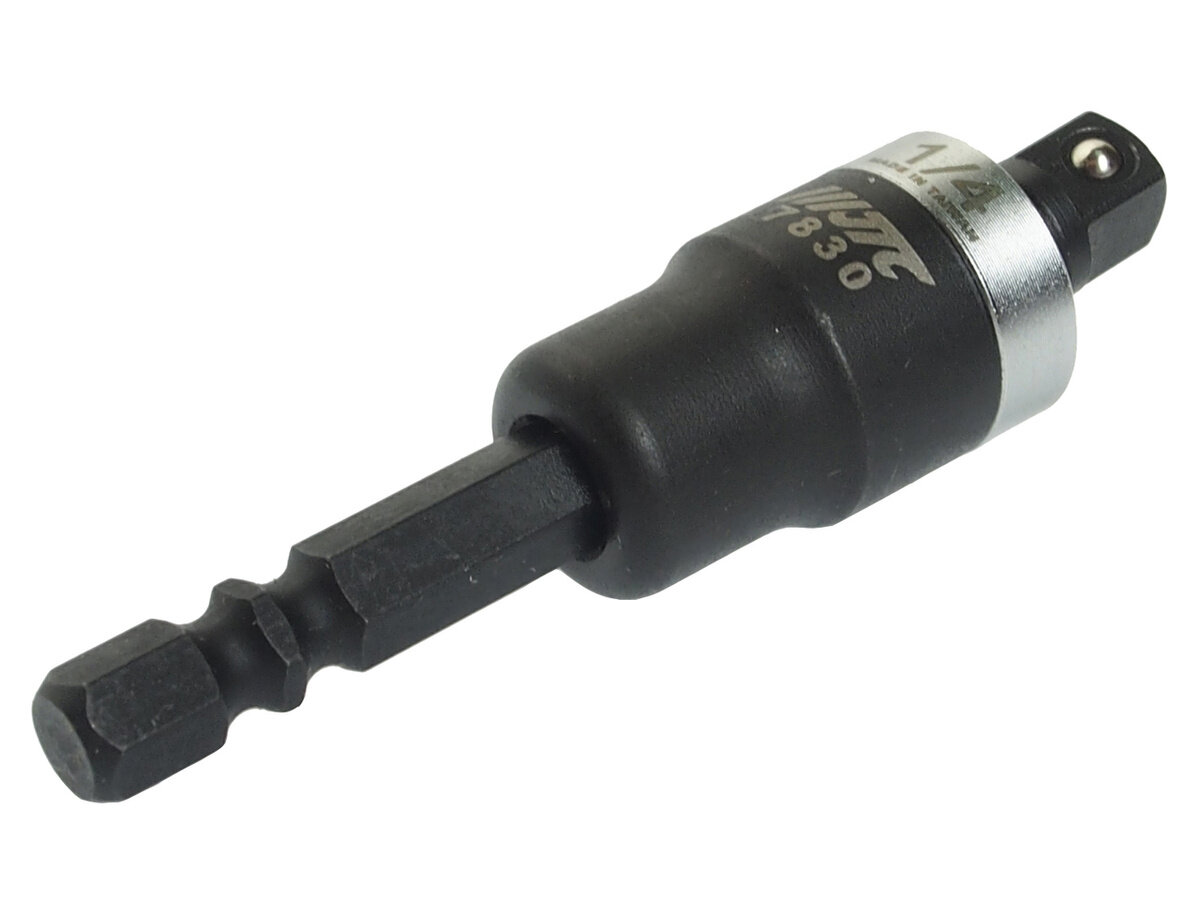 Адаптер карданный 1/4"-1/4" под шуруповерт JTC JTC-7830